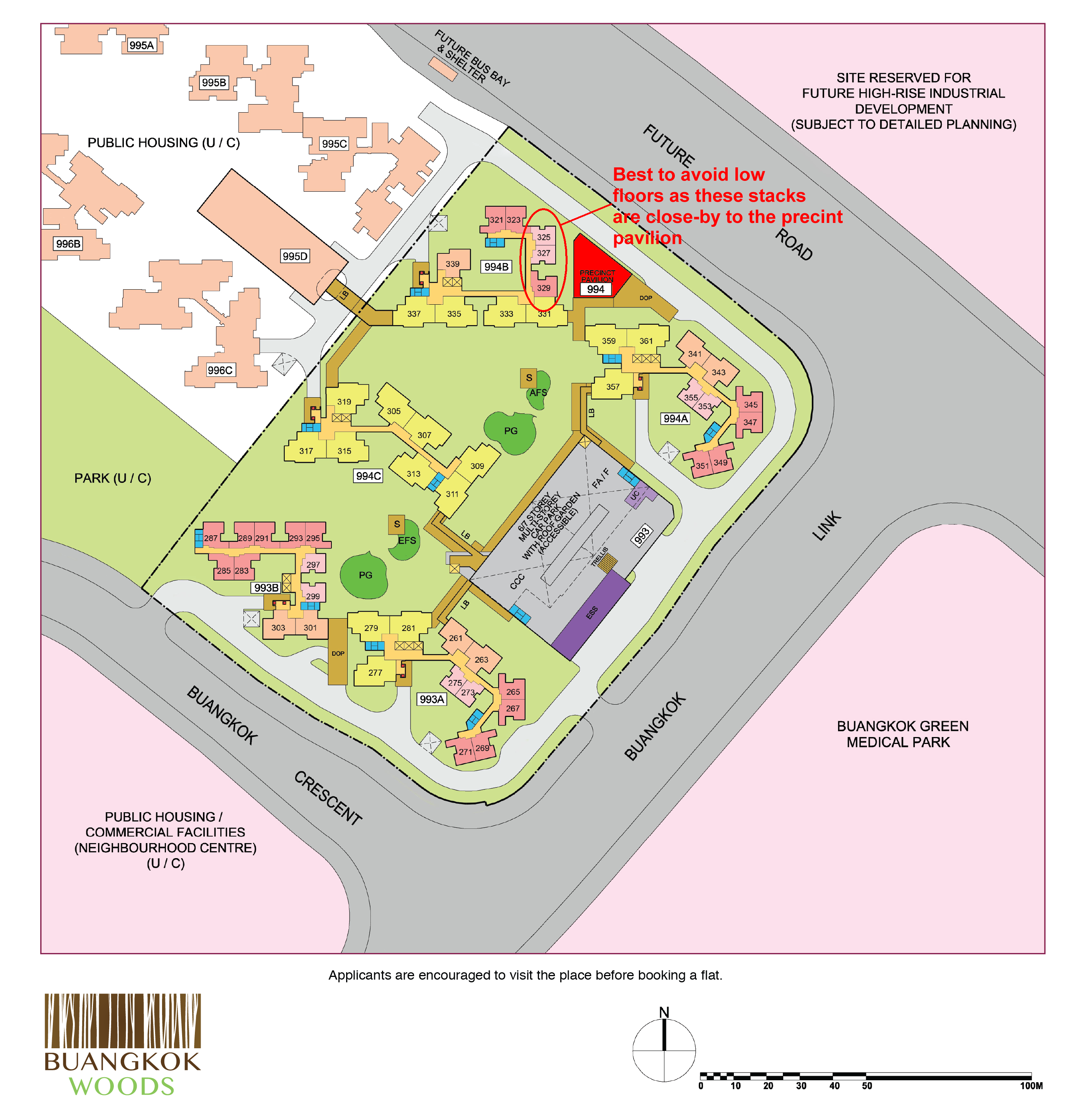 HDB Buangkok Woods - Singapore Property Review - FengShui.Geomancy.Net