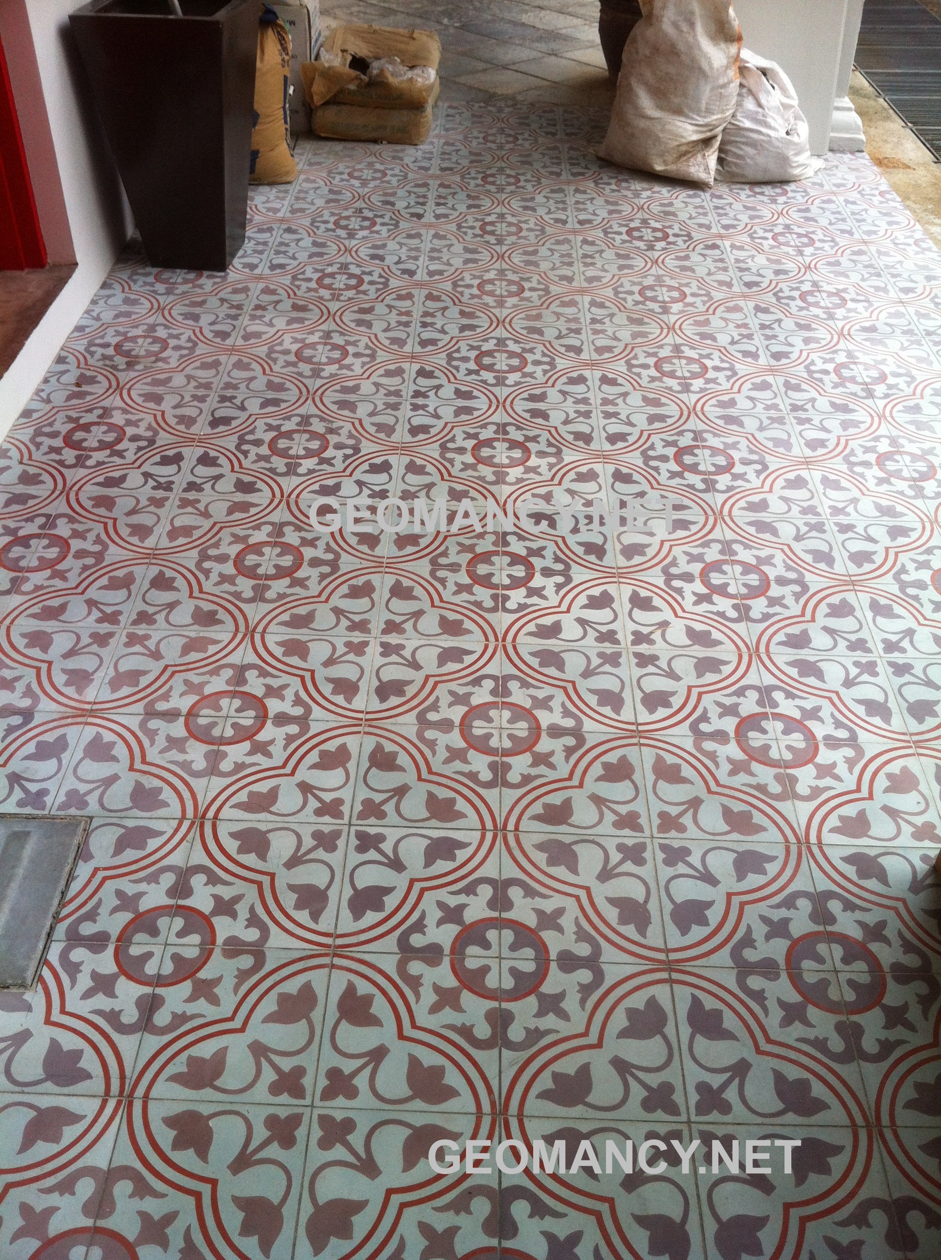 Homes with Islamic floor tiles influence - Around Singapore - FengShui ...