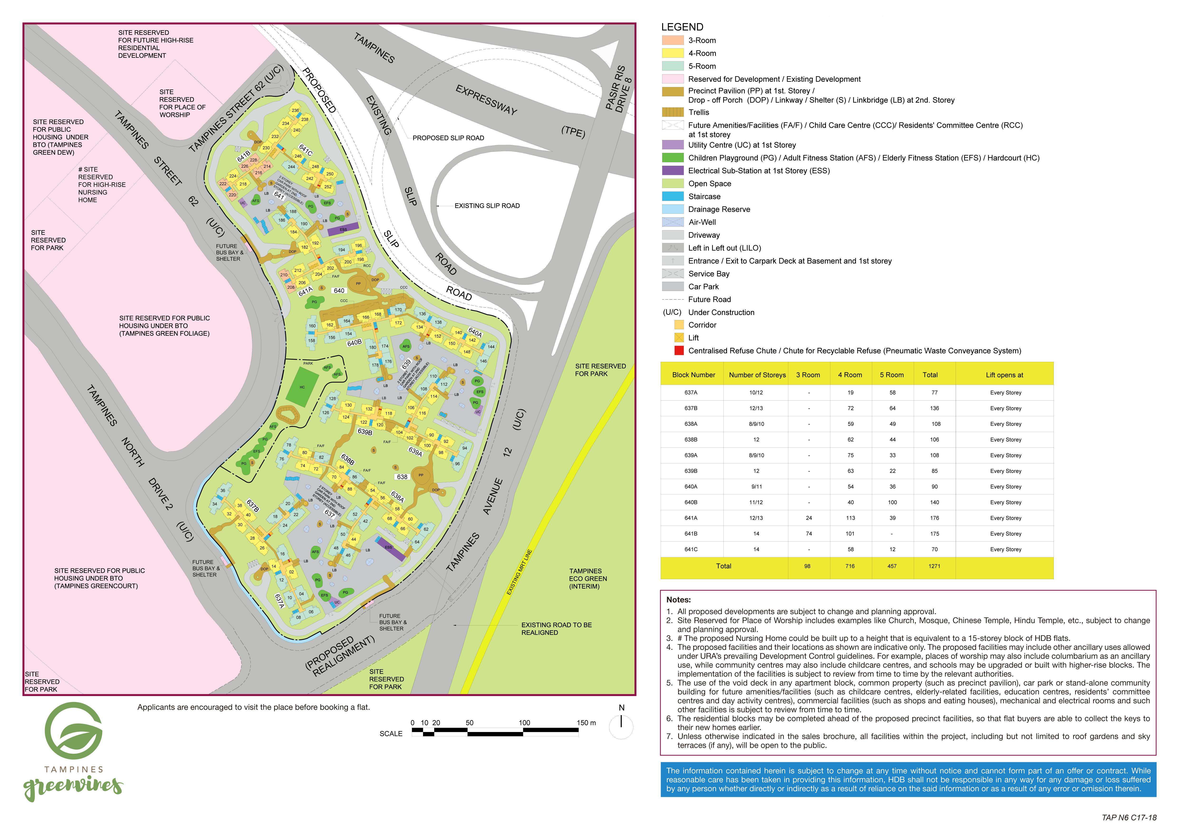 HDB Tampines GreenVines BTO launched in May 2018 - Singapore Property ...